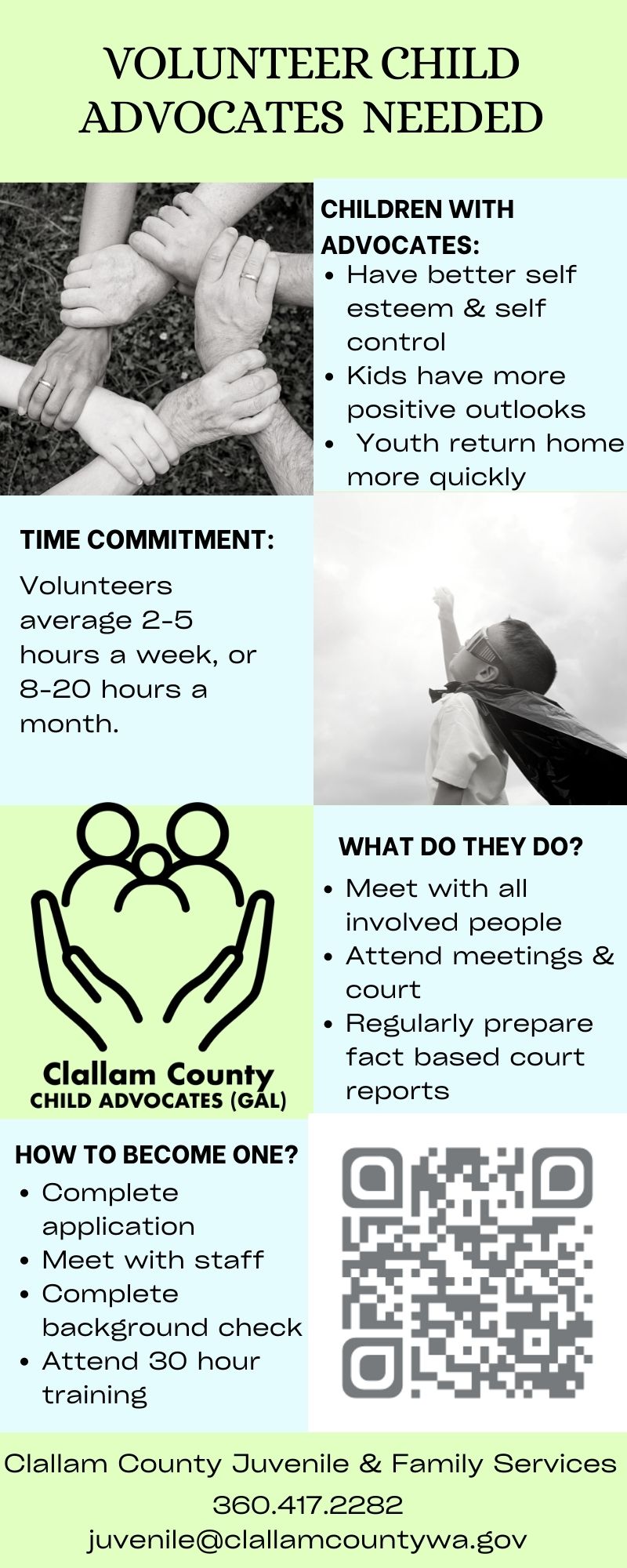 Volunteer Child Advocates Needed! – Prevention Works!